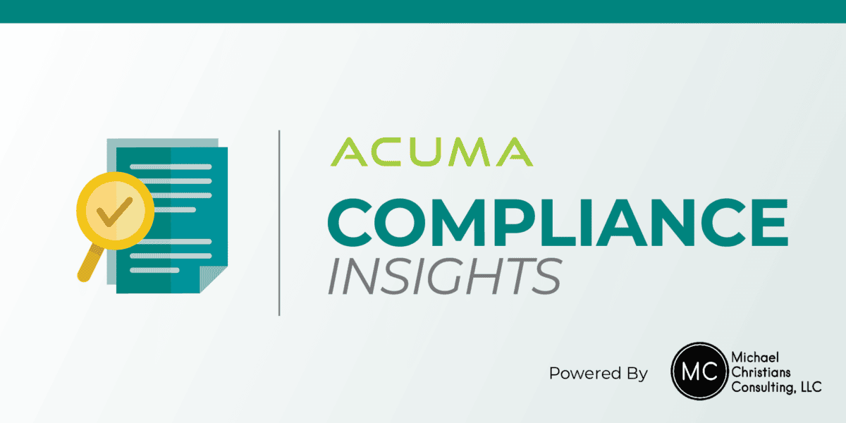 The Real Estate Compliance Landscape: An Update - ACUMA